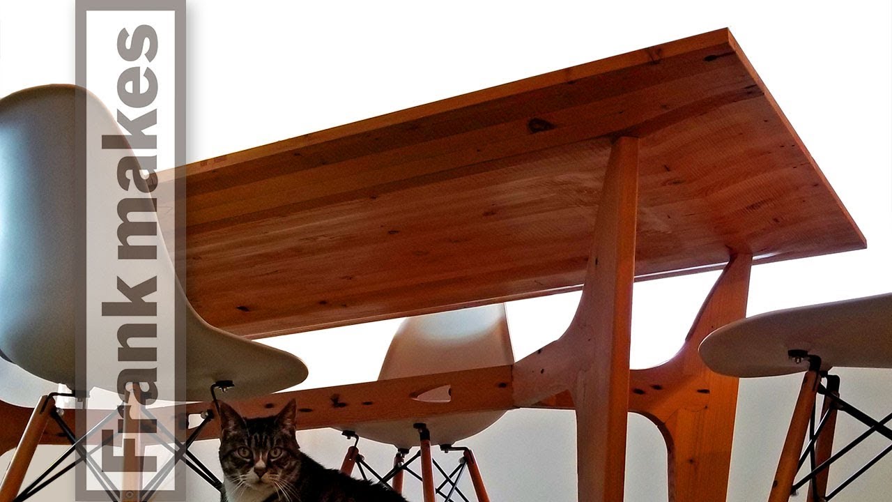 Making Our Dining Table – Frank makes