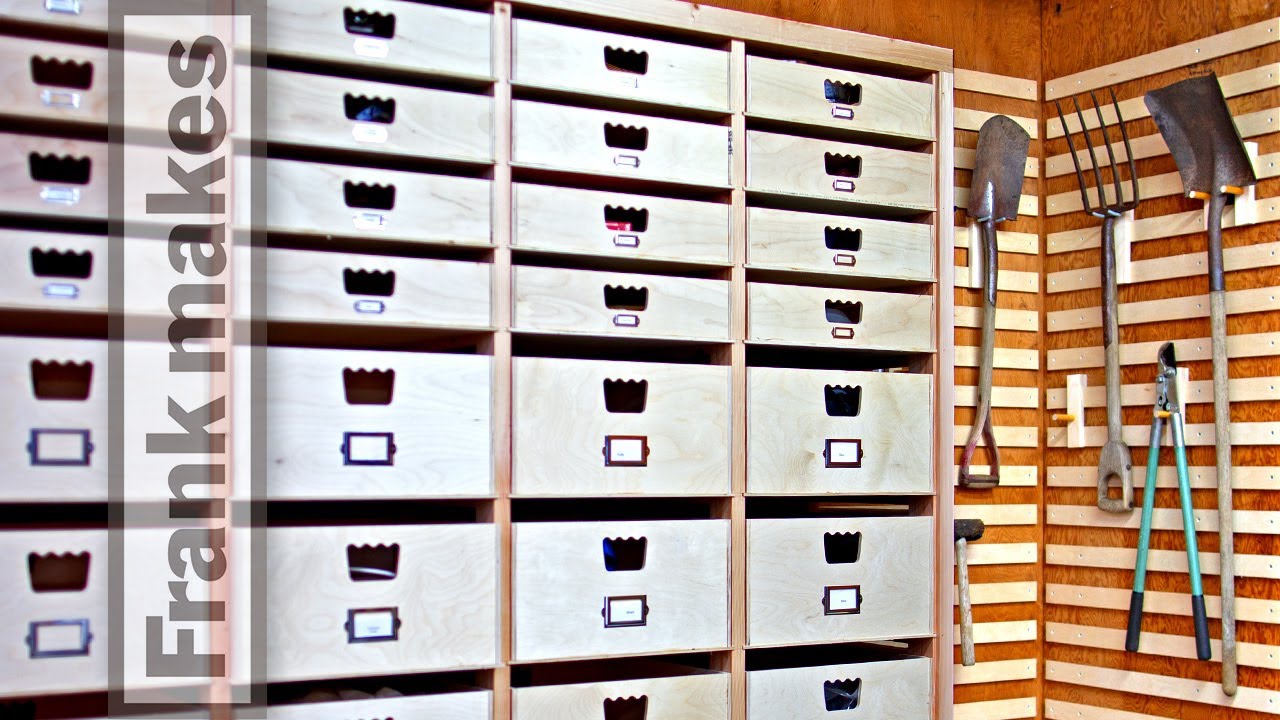 Garage Storage Drawers Part 2 – Frank makes